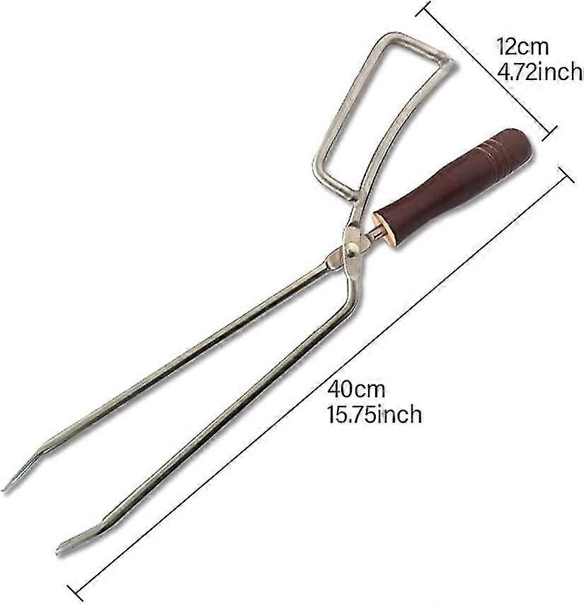 Firewood Tongs Log Grabber,indoor And Outdoor Gas Fireplace Wood Clamp ...