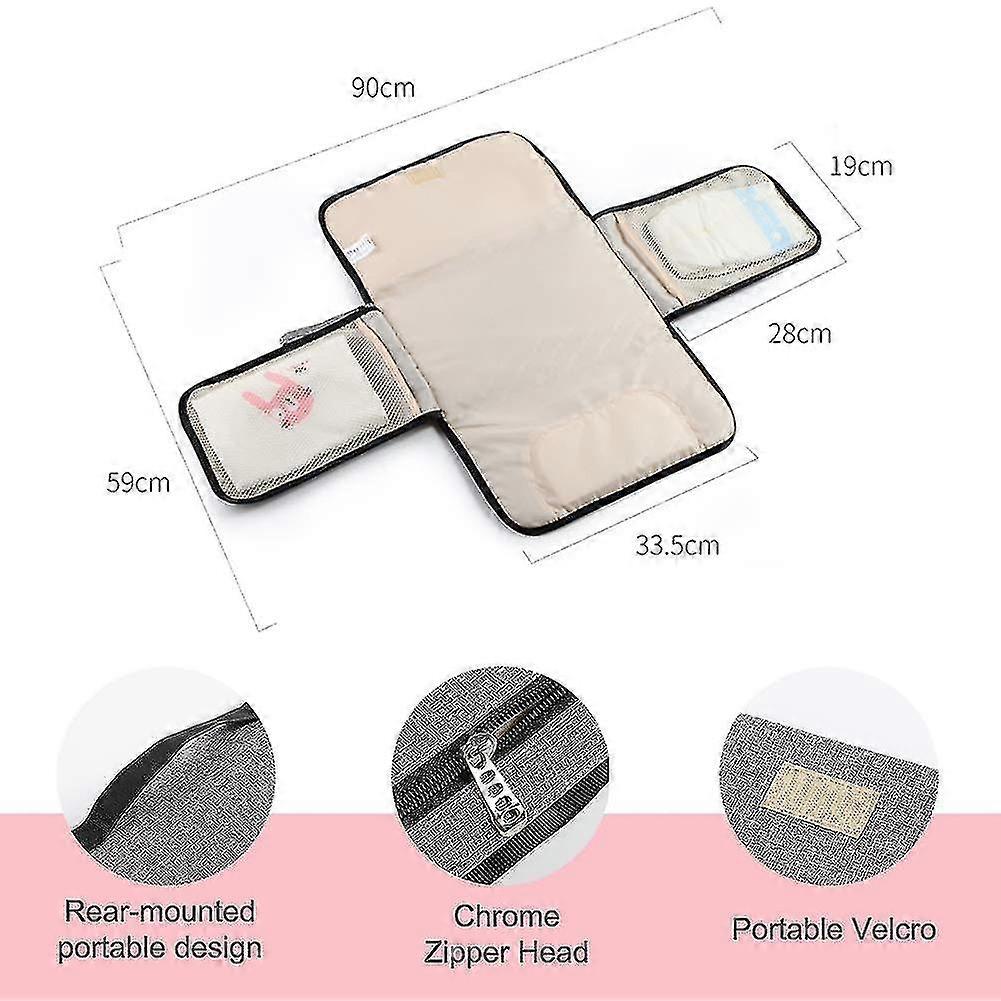 Portable Diaper Changing Pad, Portable Changing Pad For Newborn Girl ...