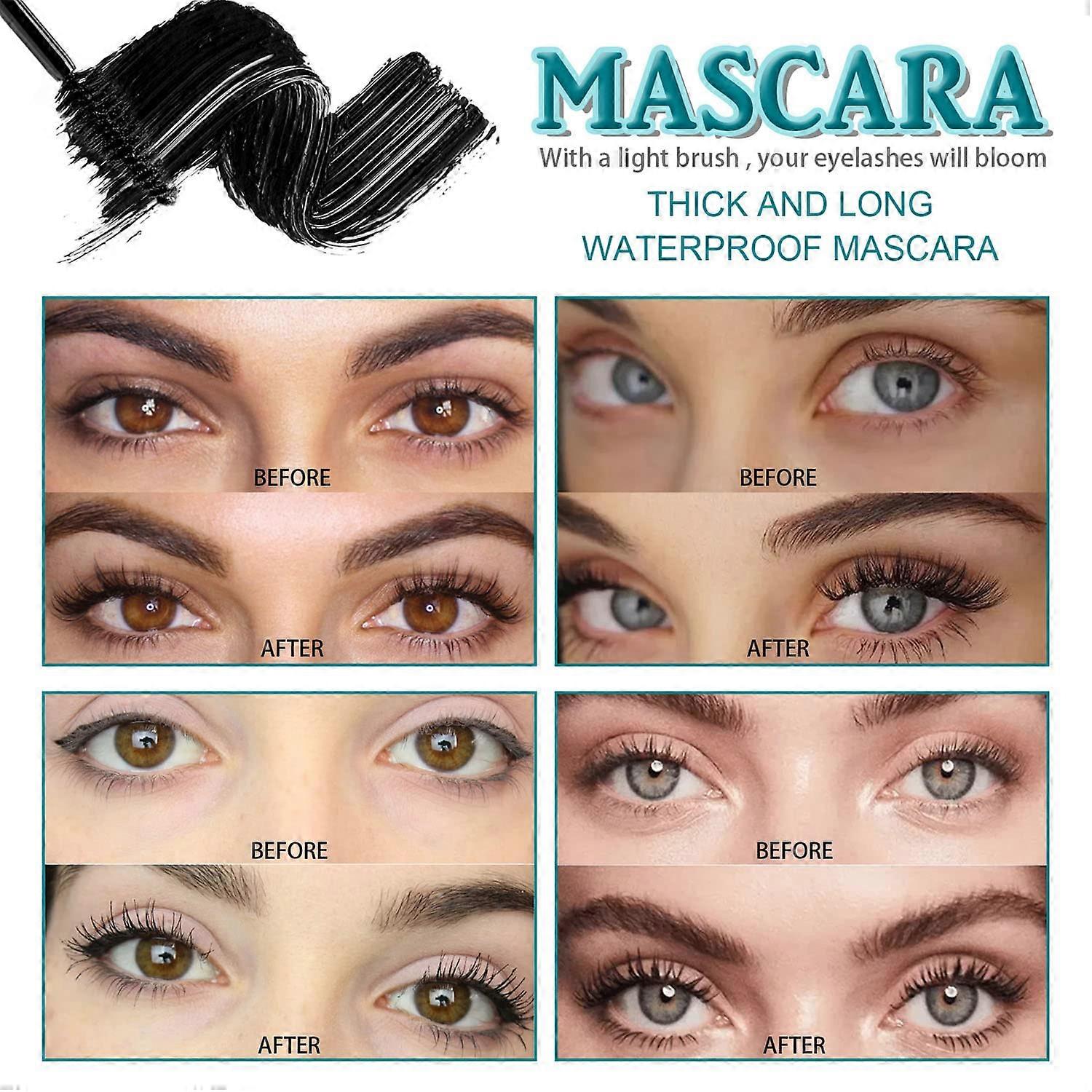 Bristleless Metal Mascara, Waterproof Metal Mascara, 3D Mascara Fiber ...
