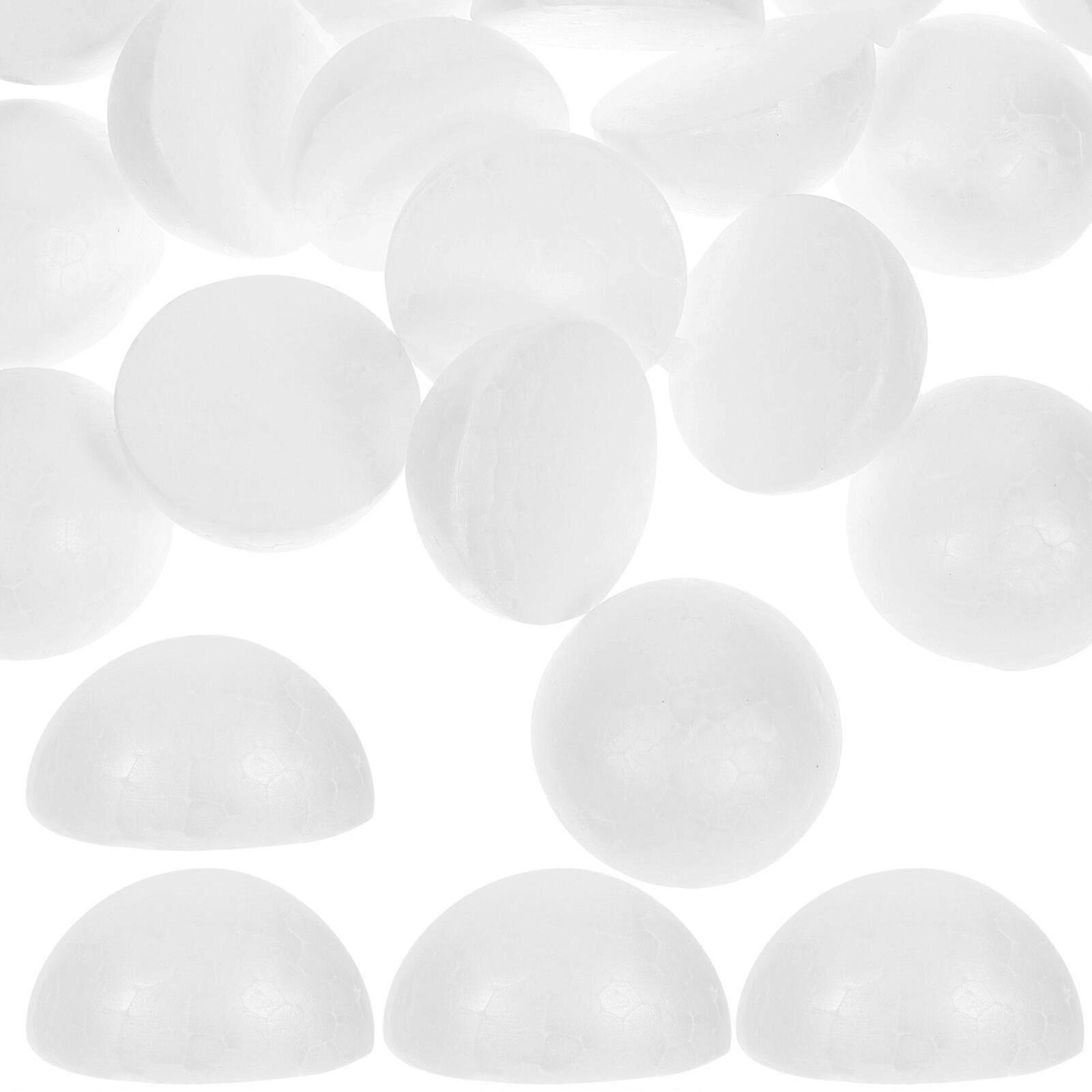 200 Pcs Cosplay Accessories Semicircle Ornament Half Round Foam ...