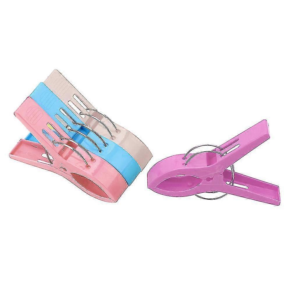 Drying Racks Retaining Clip Plastic Color Clothes Pegs Beach Towel ...