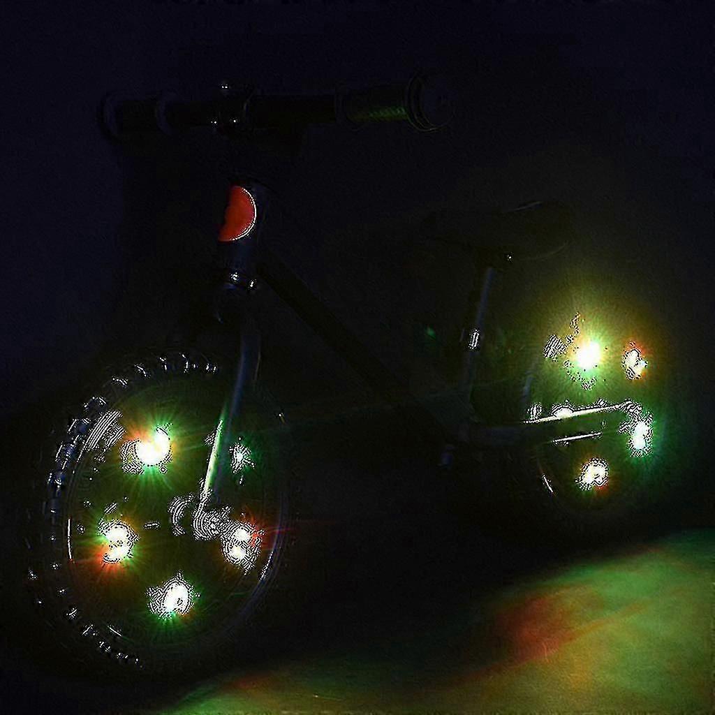 2024 Safety Warning Light, For Kids Balance Bike Led Bicycle Wheel ...