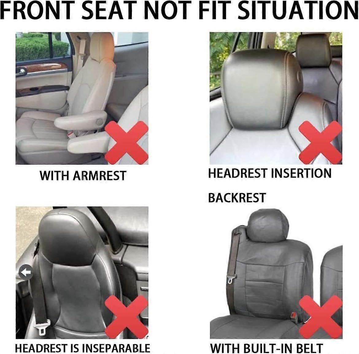 Pieces Car Headrest Cover, Washable Dustproof Headrest Cover ...
