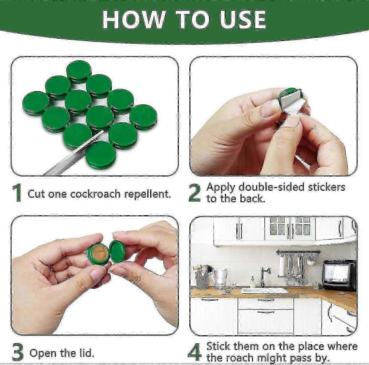 Roach Killer Indoor Infestation, Roach Bait Station For Small Large ...