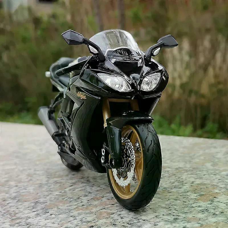 Ninja ZX-10R Alloy Motorcycle Model Simulation Diecast Metal Scale ...