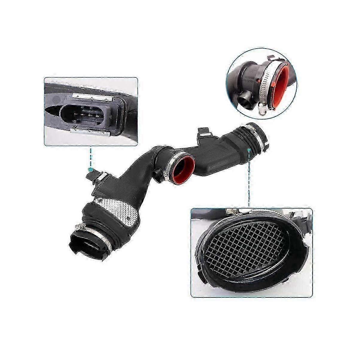 A6420908237 Car Engine Air Duct with Air Mass Sensor for E320 W211 W164 ...