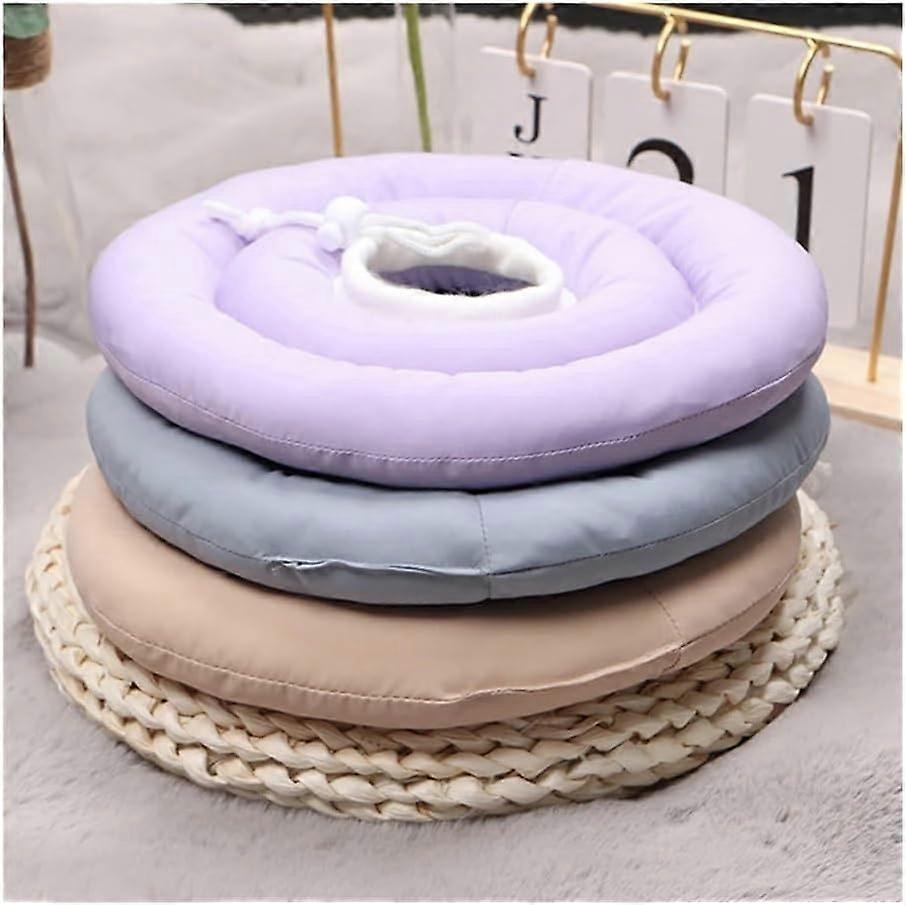 Pet Protective Collar Elizabethan Style Adjustable Rose Pink Size M For ...