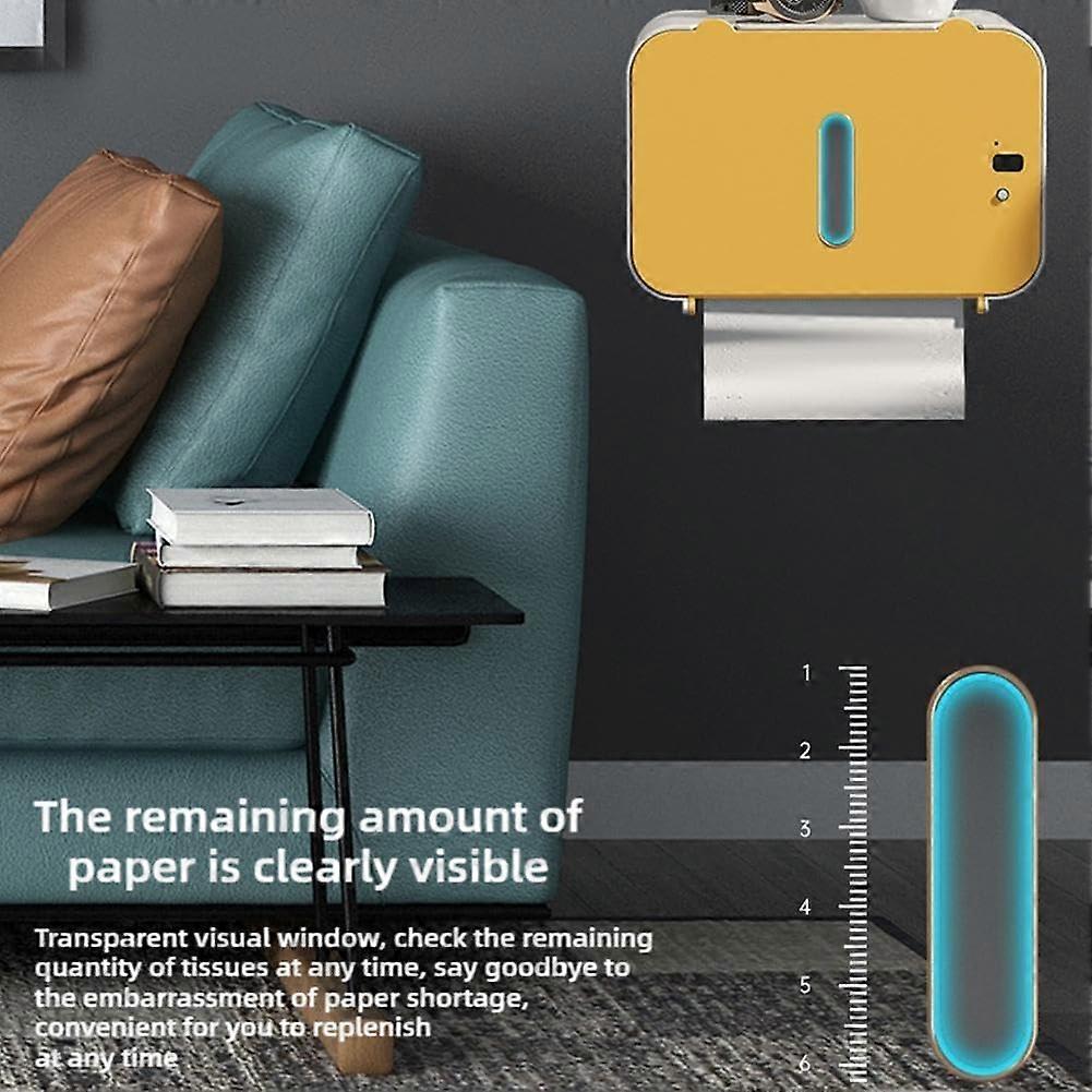 Smart Touchless Toilet Paper Dispenser Wall Mounted Automatic Sensor ...