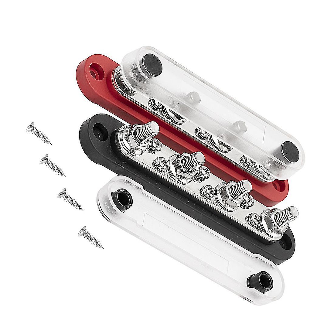 Car Terminal Block Bus Bar 48v 150a Power Distribution Block M8 ...