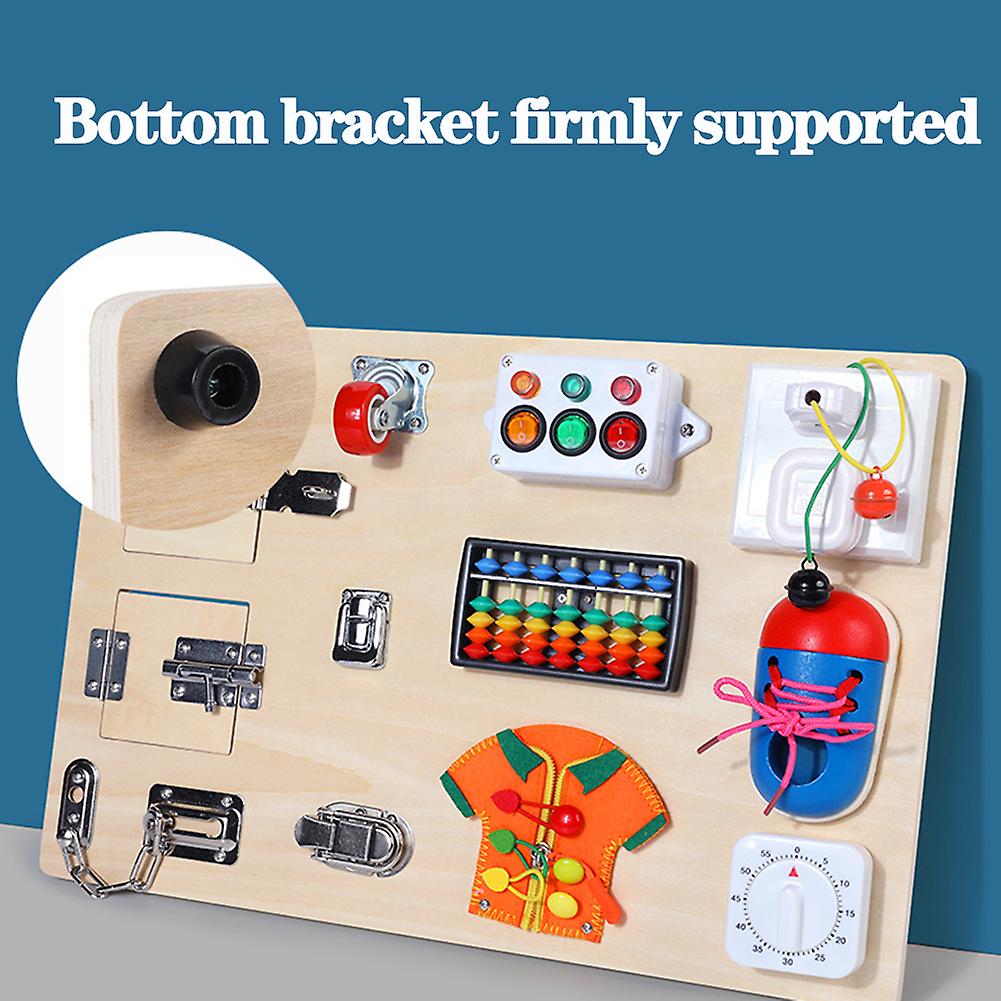 Simulation Unlocking Gear Board with Bracket Protable Travel Activity ...