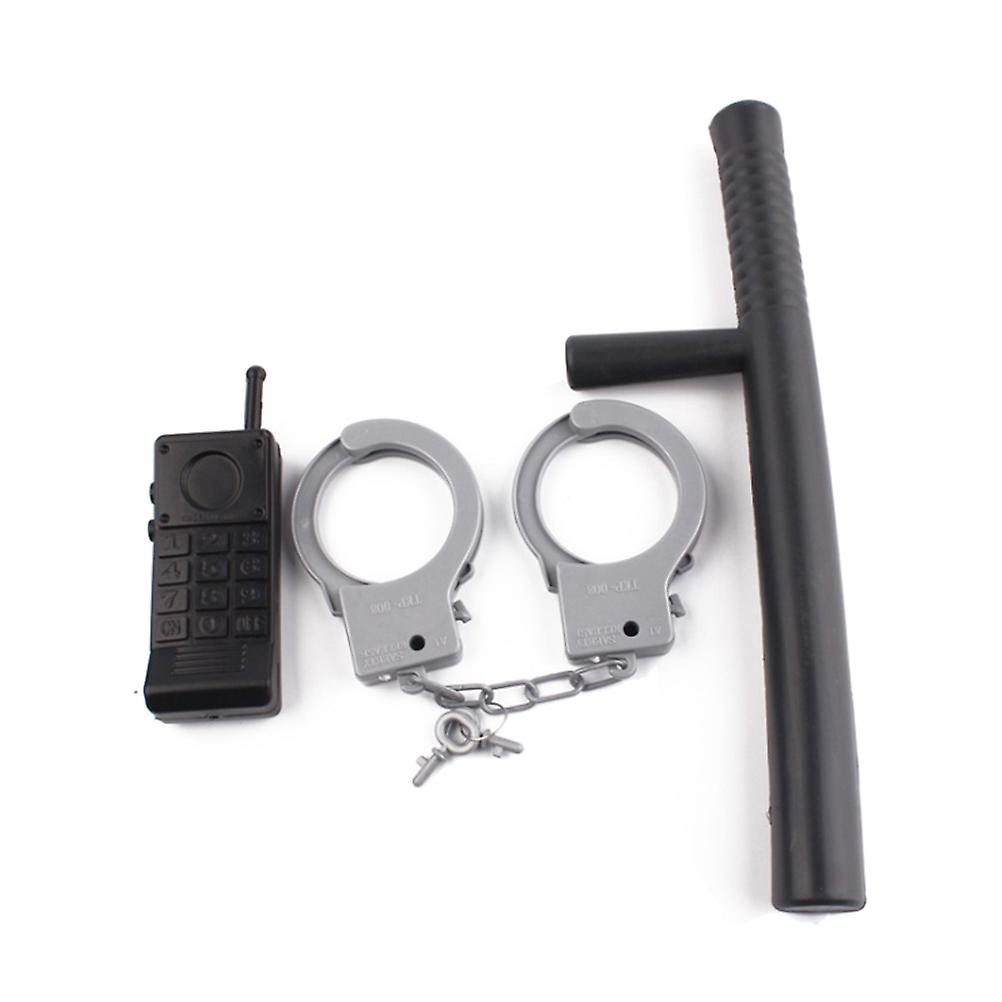 Halloween Role Play Kit Play Pretend Set Plastic Policeman Performance ...