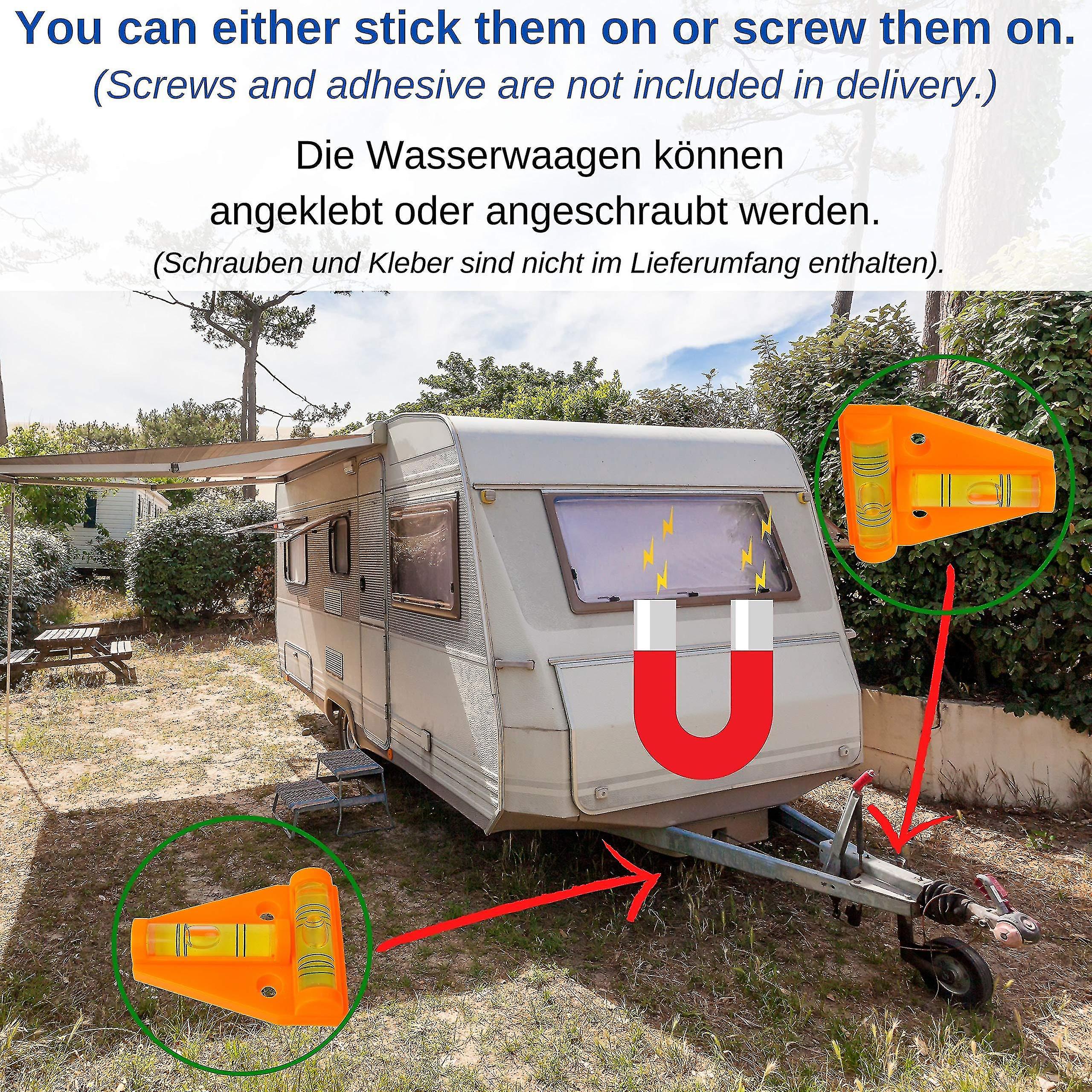 Magnetic T-shaped Spirit Level, Handy Small Motorhome Spirit Level With ...