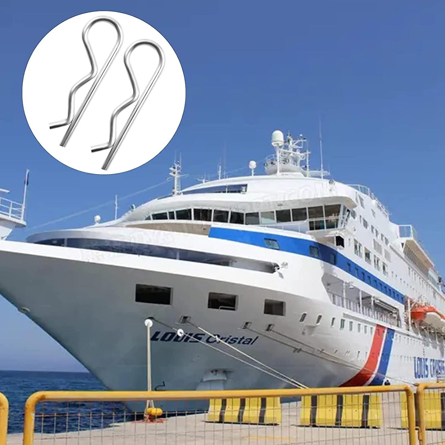 20 stuks duurzame metalen splitpennen met plastic doos voor zitmaaier ...