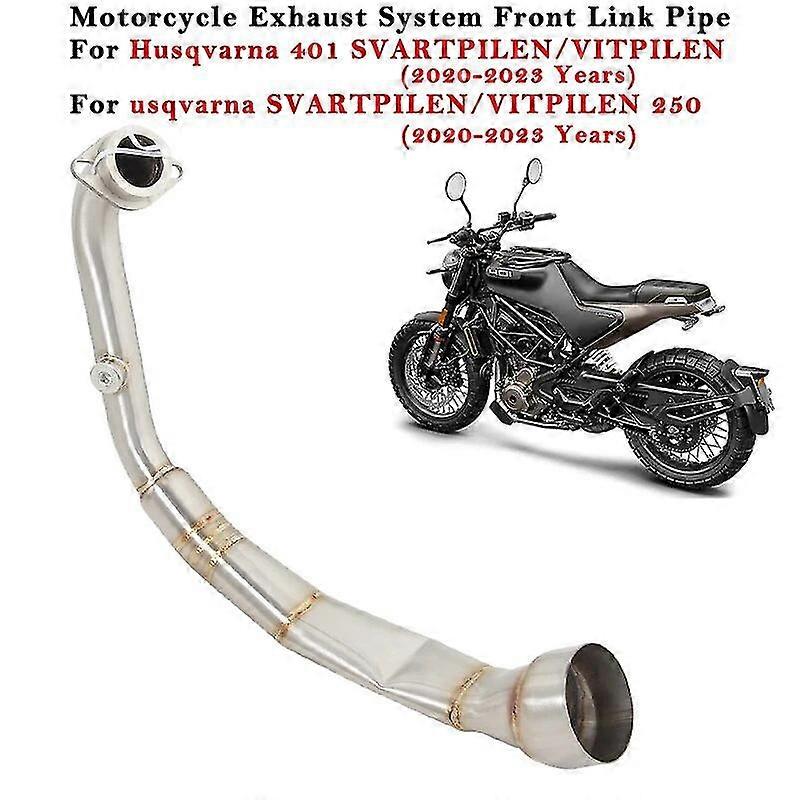 Unique Pipemotorcycle System Escape Modified Muffler Front Link Pipe For Husqvarna 401 ...