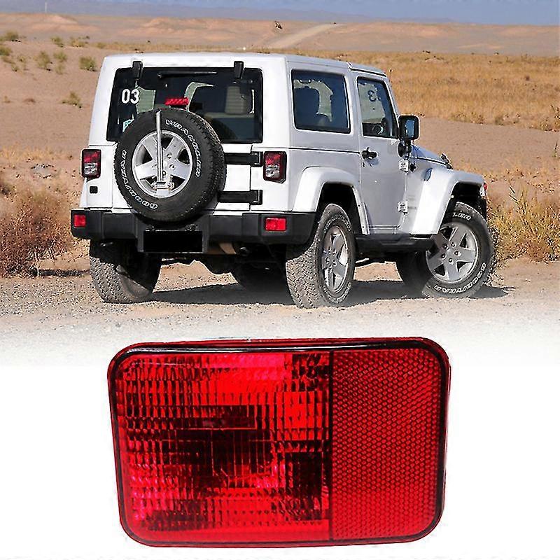 Car Right Rear Bumper Rear Light Fog Light Warning Lights For Wrangler ...