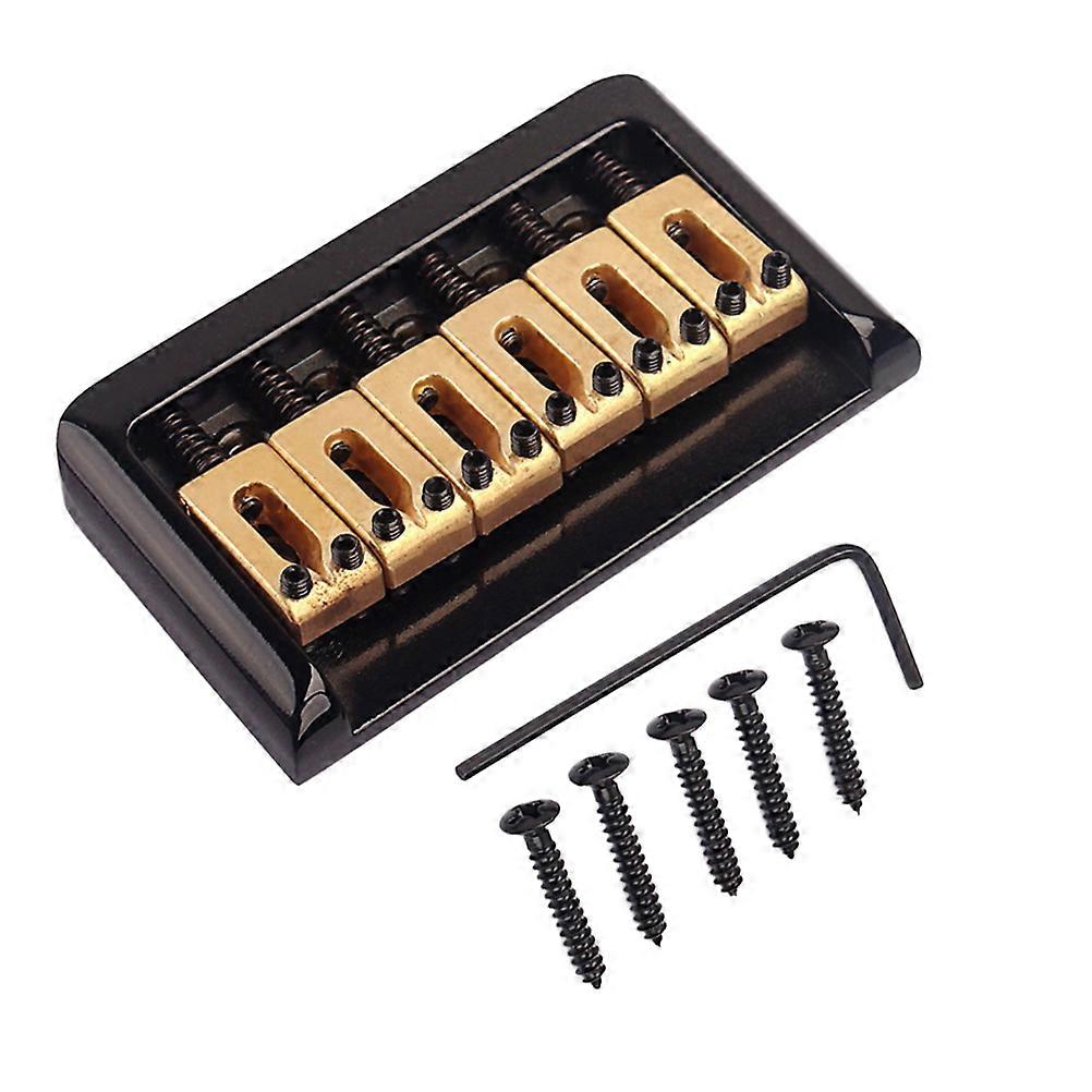 6 String Loading Hard-tail Fixed Bridge Set Fully Adjustable Height for ...