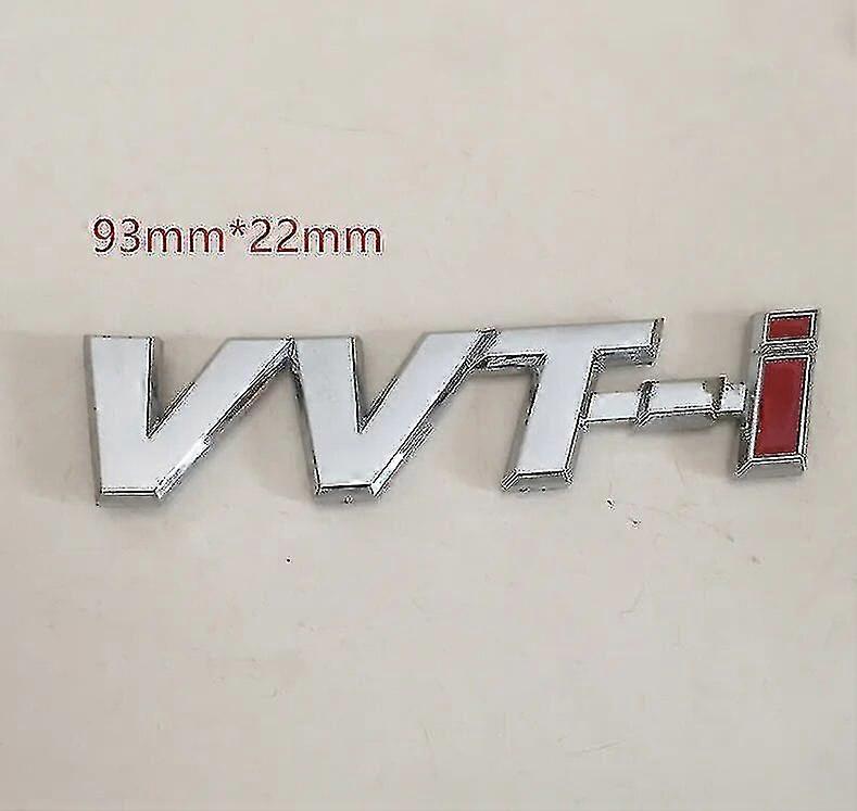 1pcs 3d Abs Vitz Vvti D4d Hilux Hiace Car Letter Emblem Rear Tail Trunk ...