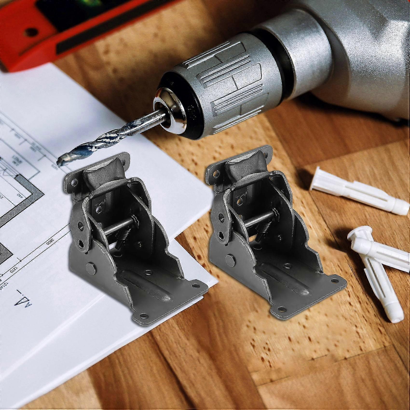 4pcs Collapsible Support Frame Self-locking Hinge Table Leg Fittings ...