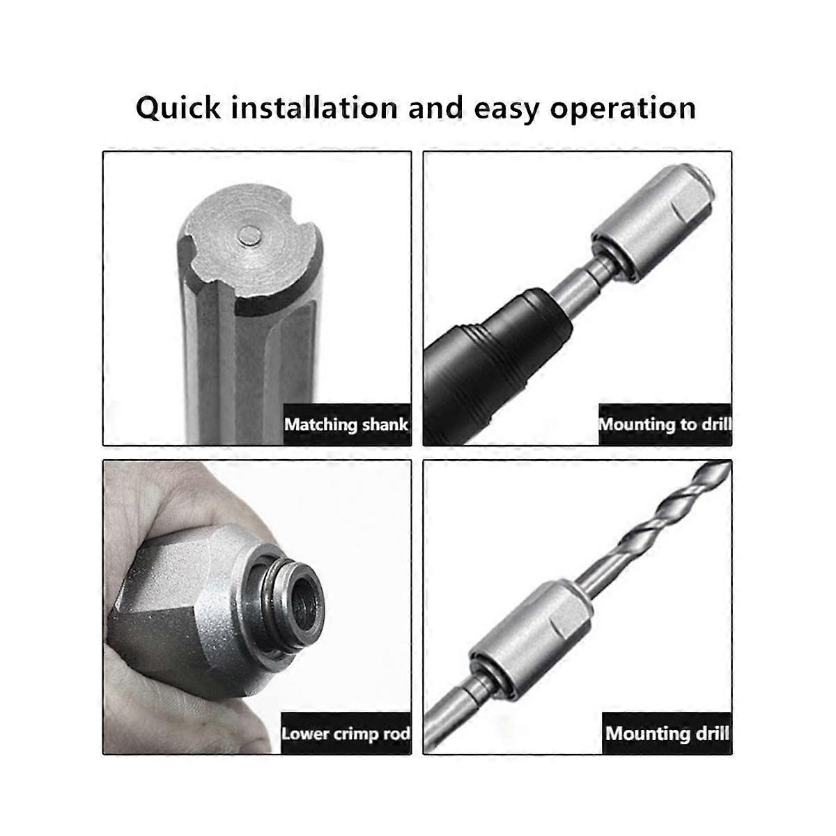 SDS Max To SDS Plus Adapter, Drill Chuck Conversion Tool for SDS Max ...