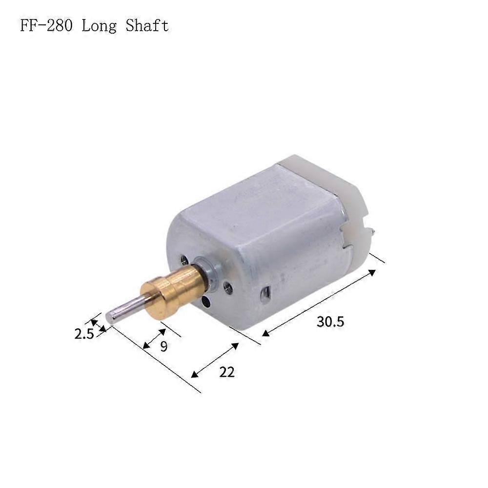 Micro DC Motor 24V 37V FF-270 FF-280 5000 8000 RPM DC Small Motor DIY ...