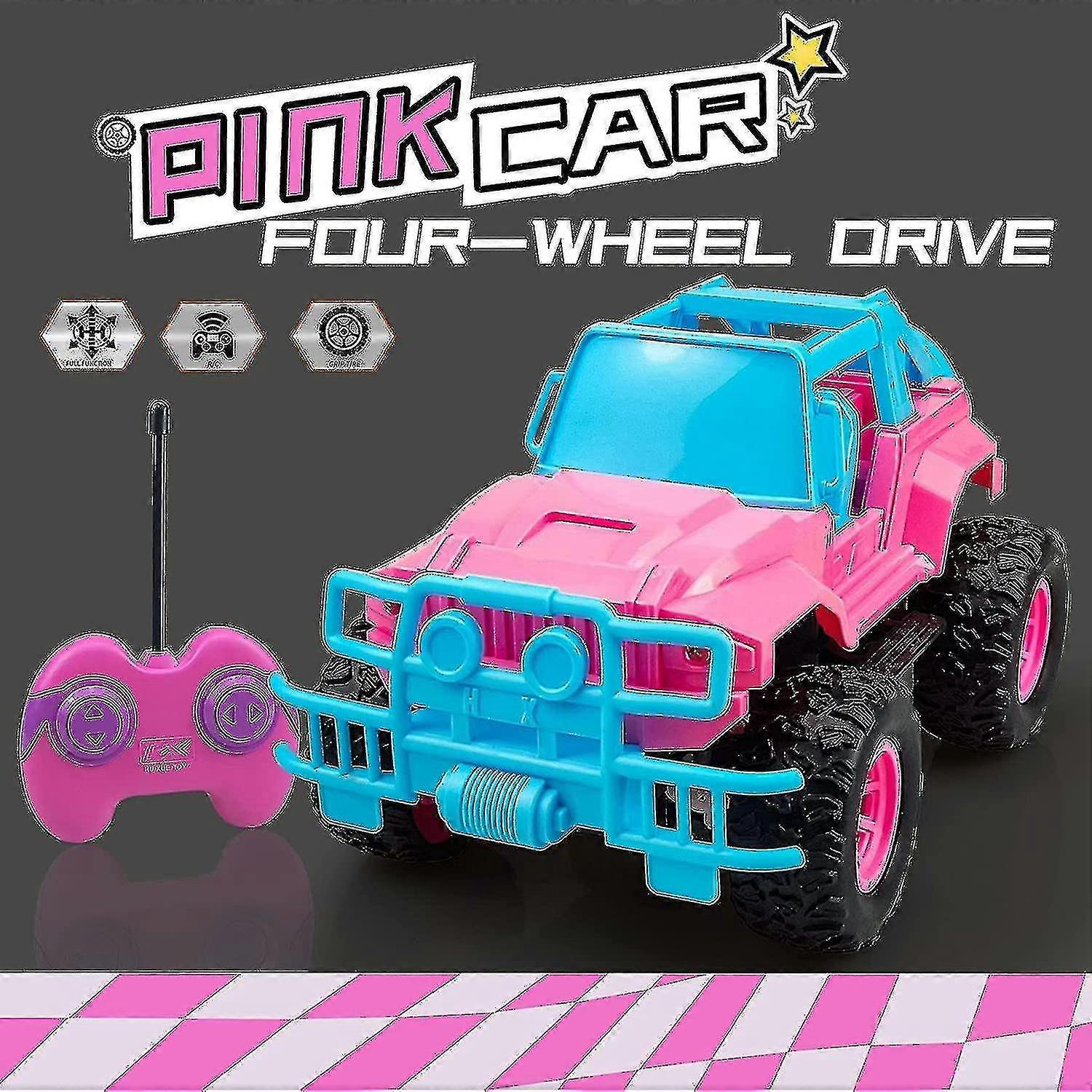 Remote Control Car For Girls Newest 1:20 Scale Pink Off Road Remote ...