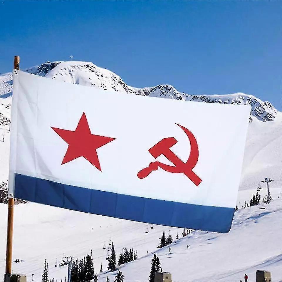 Ussr Soviet Navy Flag 90x150cm Russia Russian Army Military Soviet ...