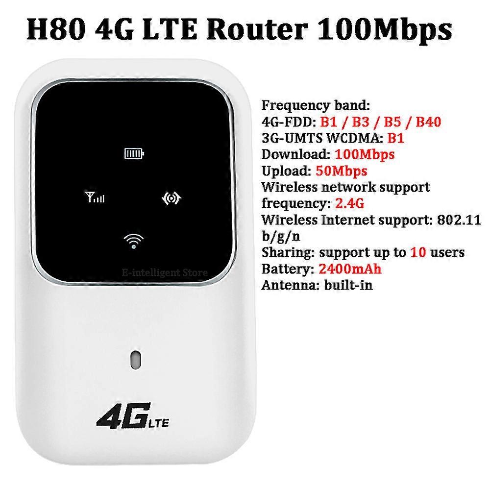 4G Lte Router Portable Wireless Wifi Repeater 3000mAh 150Mbps High ...