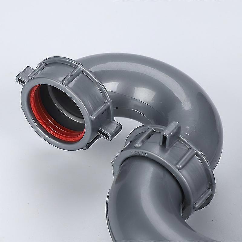 Universal Siphon For Washbasins And Sinks - Tubular Basin Drain ...