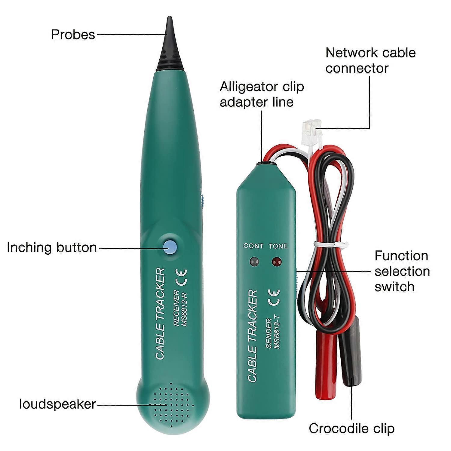 Electric Cable Tracer, Circuit Tester, Telephone Cable Tester, MS6812 ...