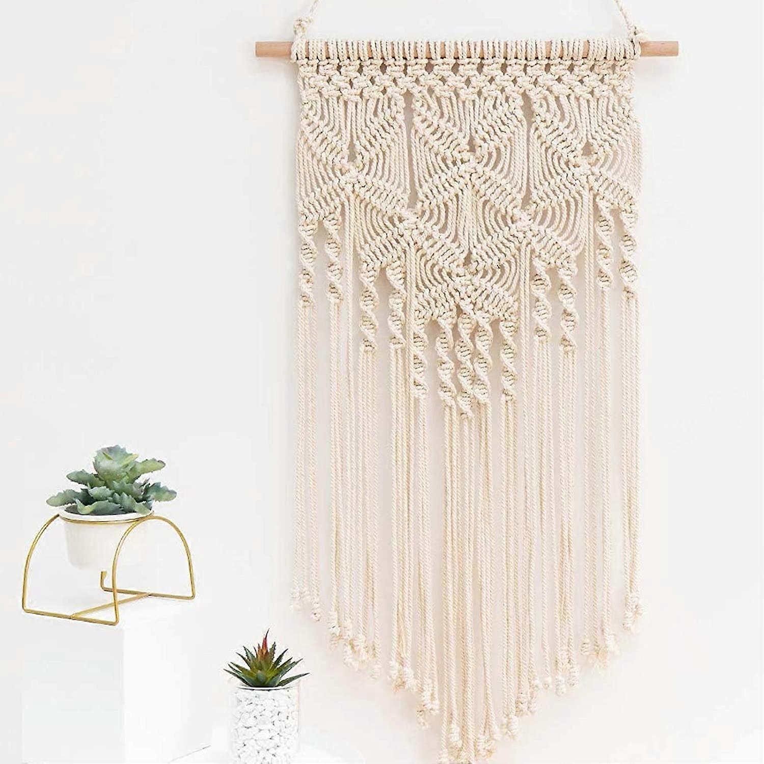 Wall Hanging, Home Decor Macrame Wall Tapestry Wall Hangings Hand Woven ...