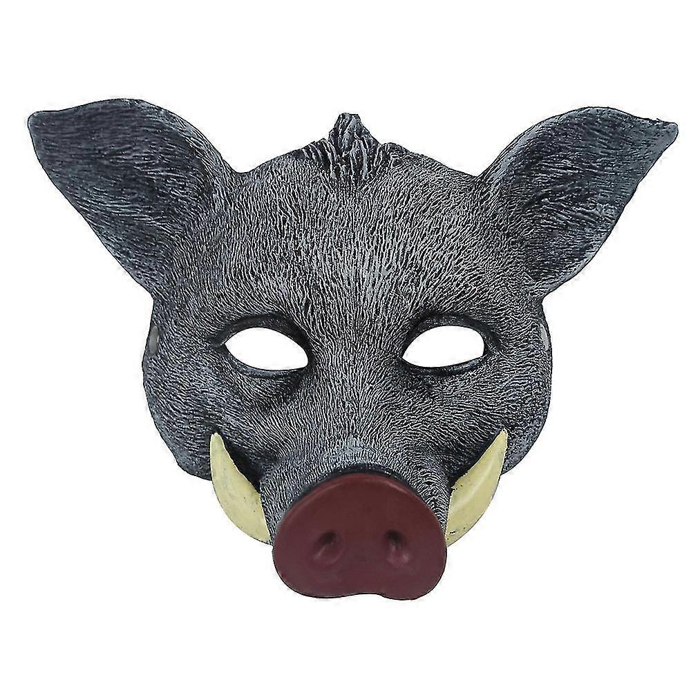 Pu Foam Pig Face Wild Boar Masks 3d Animal Cosplay Pig Head Sexy Role ...