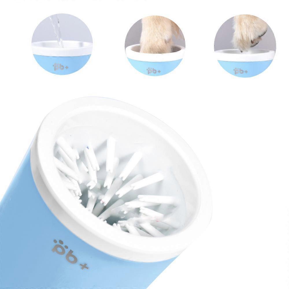 Pet Foot Wash Cup Dog Paw Cleaner Cup Portable Silicone Puppy Washing ...