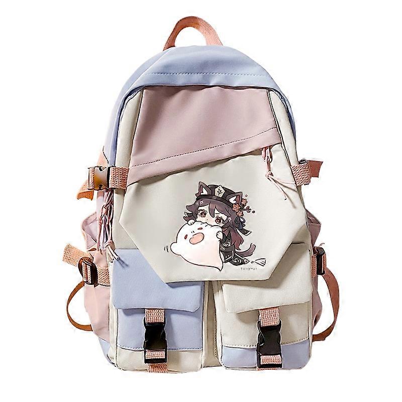 Genshin Impact Backpacks for School Teenagers Girls Fashion Kawaii Mens ...