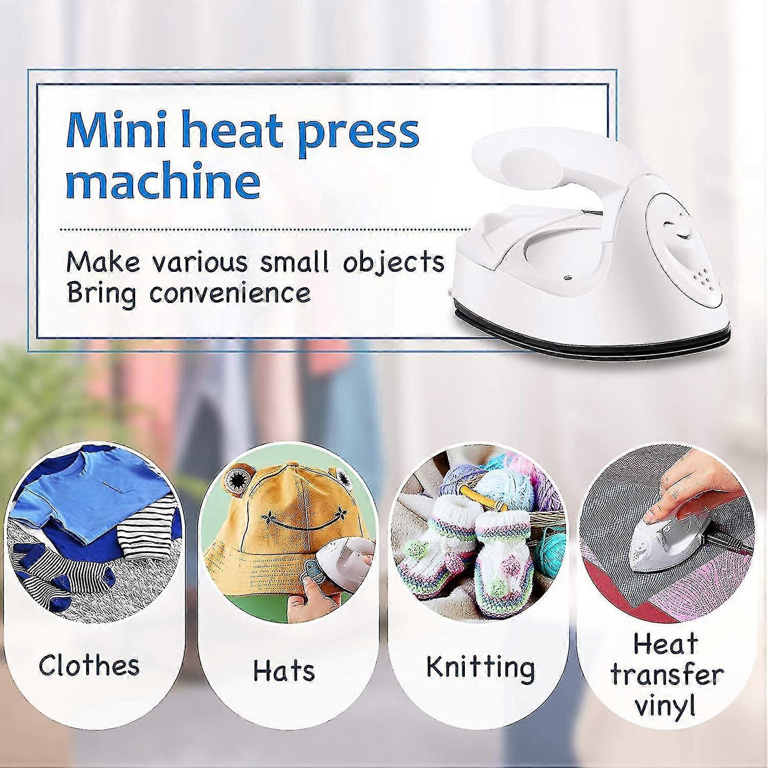 Mini Craft Iron Mini Heat Press Portable Handheld Heat Press Small Iron ...