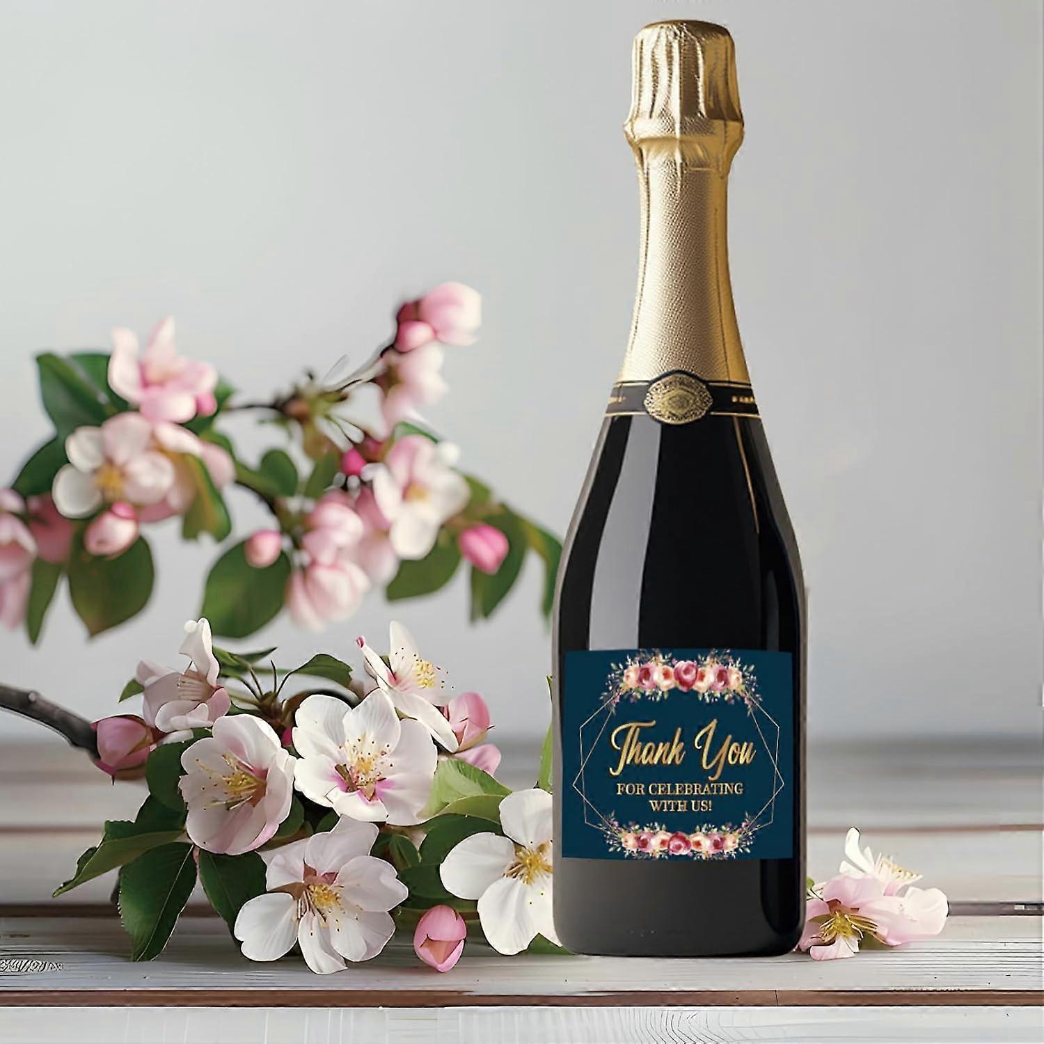 Wine Labels for Bottles 10 Sets of 4 Styles Labels Mini Champagne Wine ...