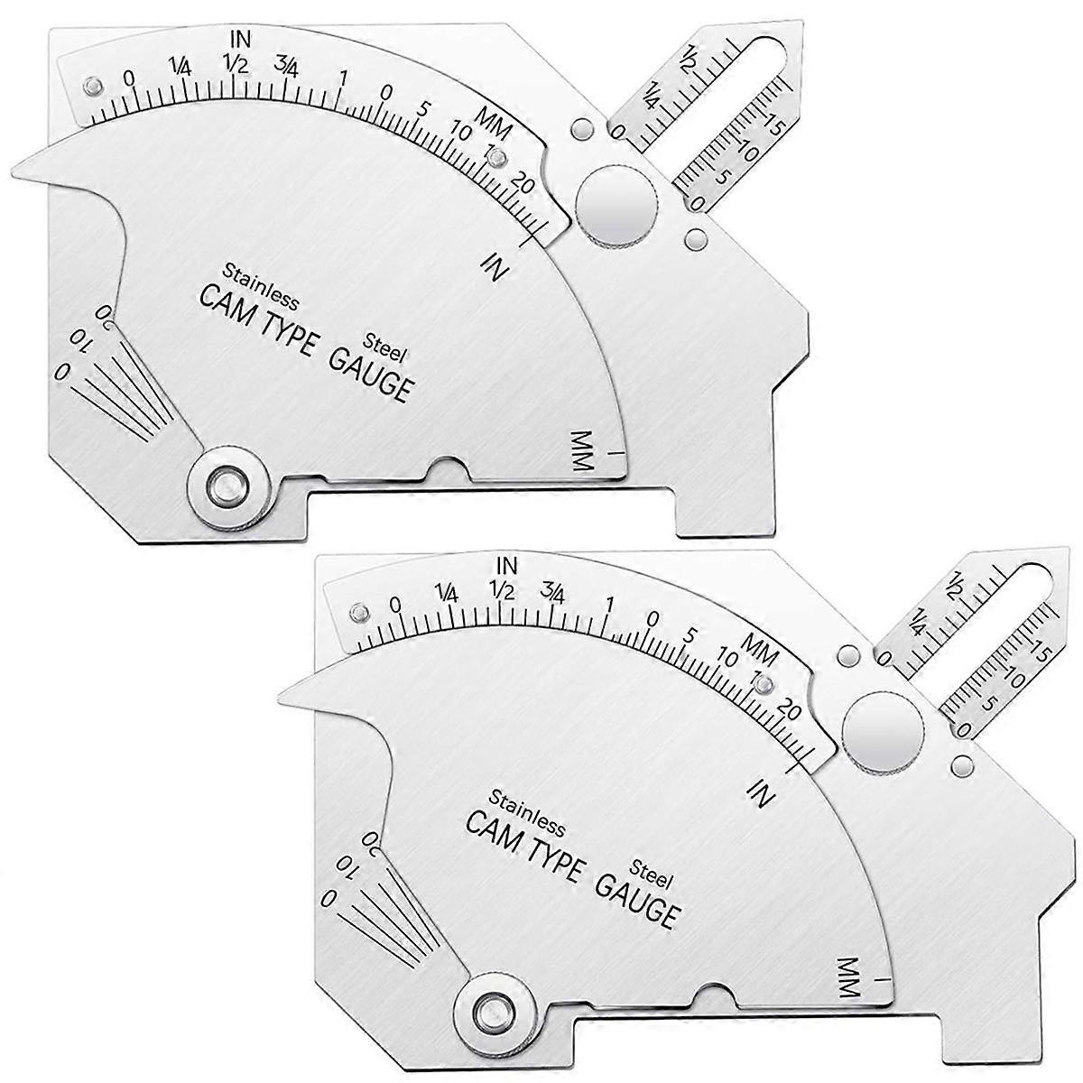2 Pieces Bridge Cam Gage Welding Gauge for Inspection of Welded ...