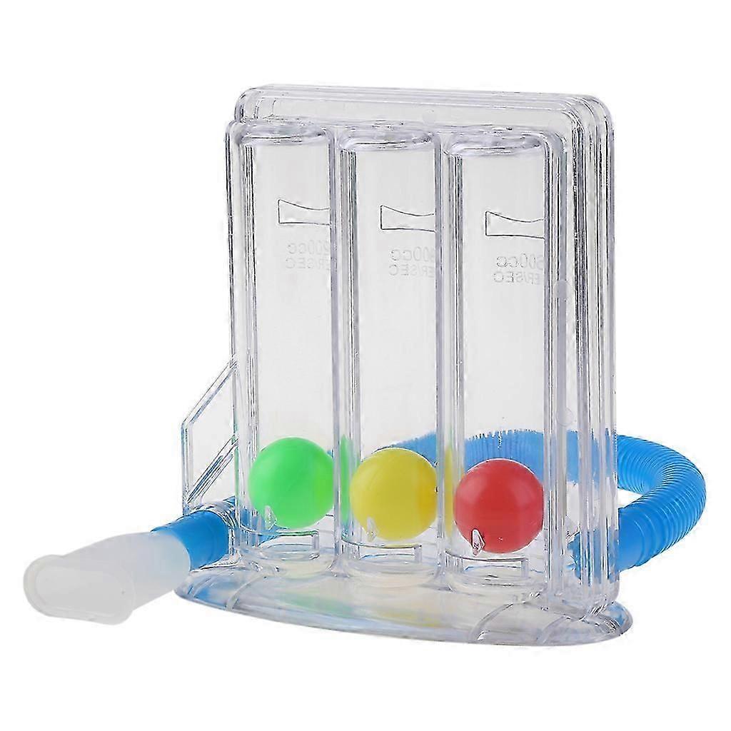 3-Ball Deep Breathing Exerciser Capacity Training Device Incentive ...