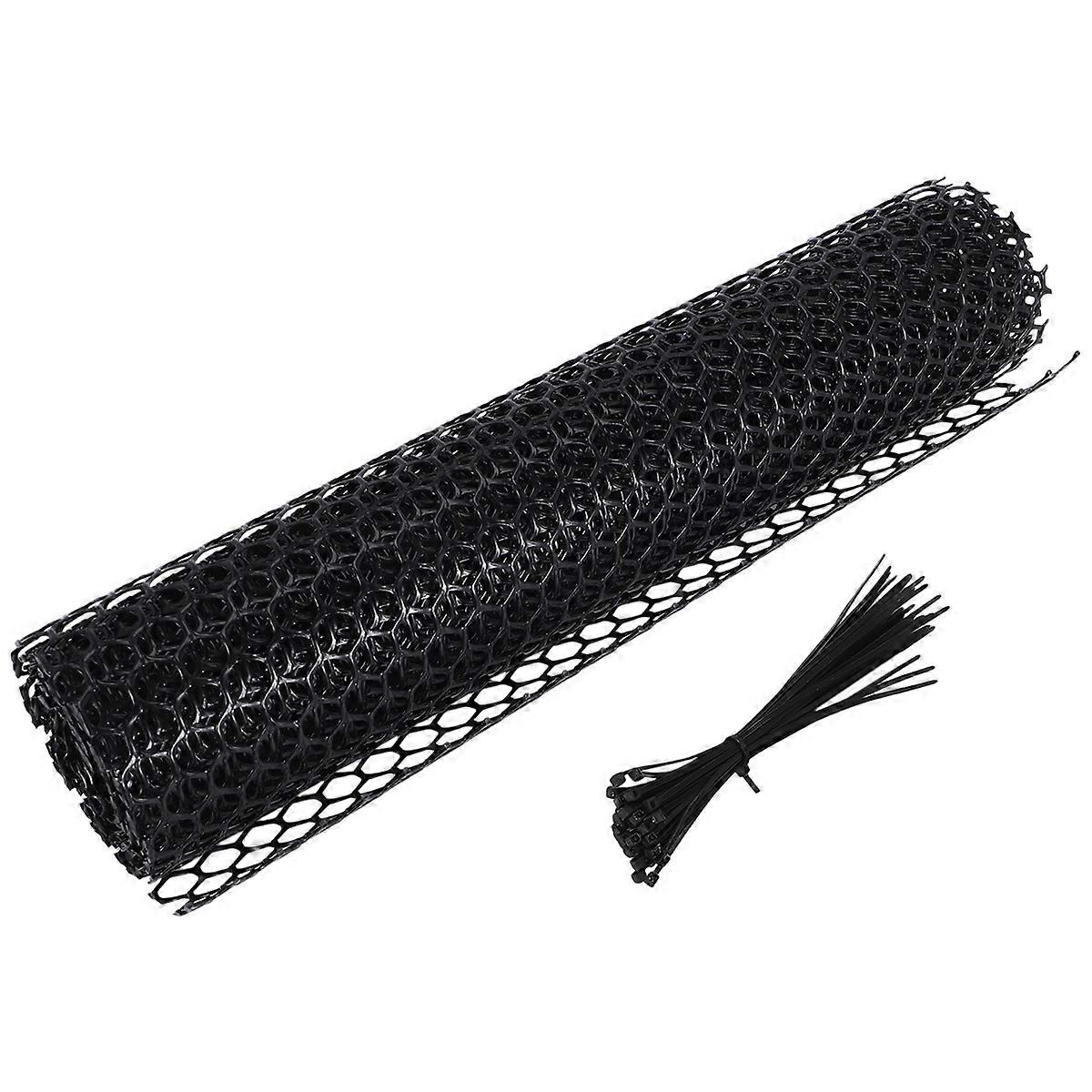 Plastic Chicken Wire Fence Mesh,Fencing Wire for Gardening, Poultry ...