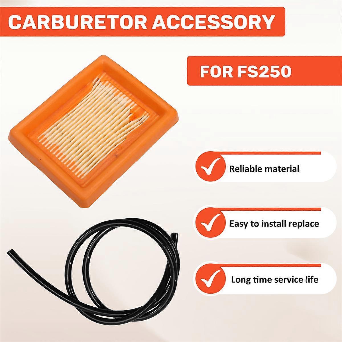 FS250 Carburetor for FS250R FS120 FS120R FS200 FS200R FS202 FS300 FS350 ...