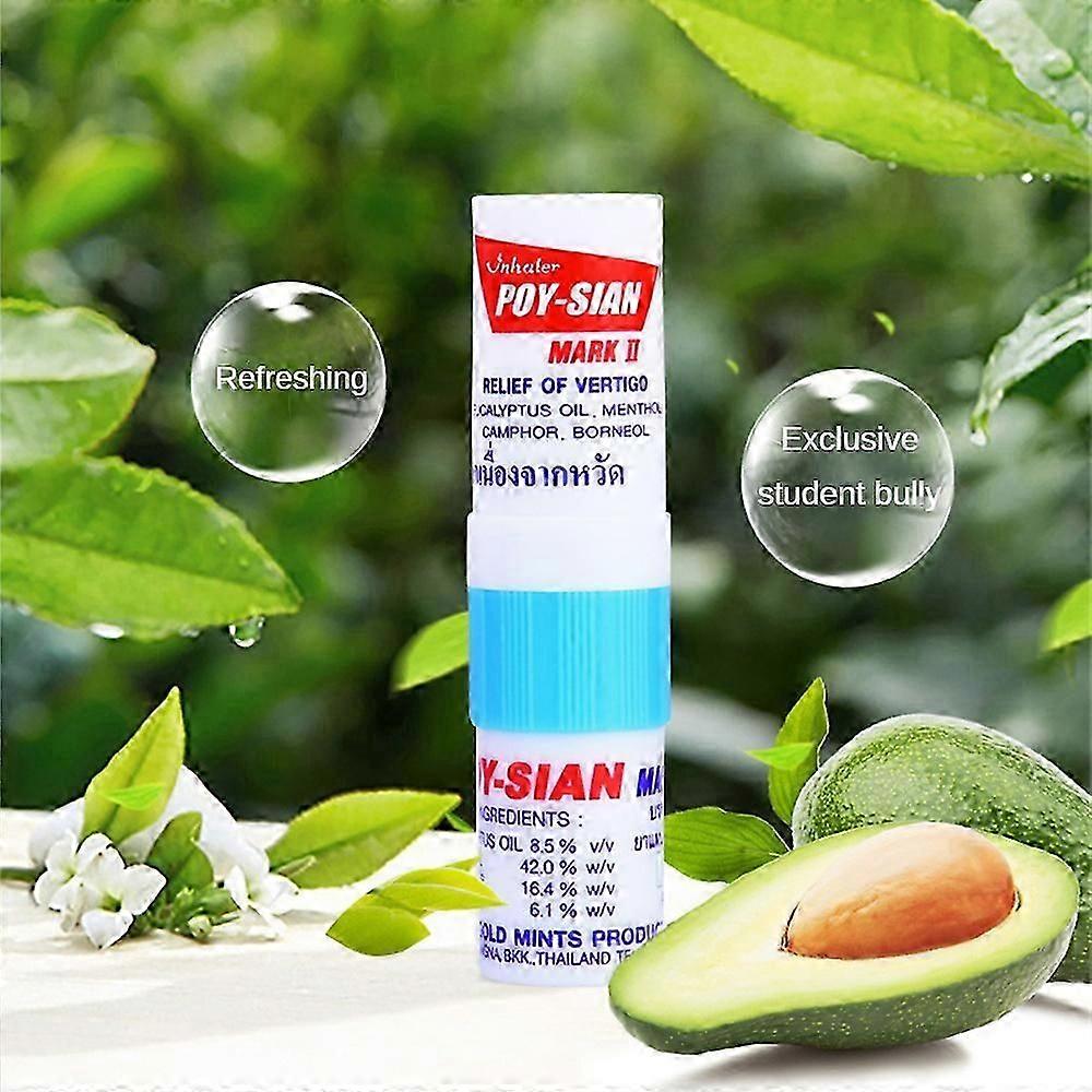 Thailand Eight Immortal Tubes Nose Refreshing Brain Bar Mint Tube Mint ...