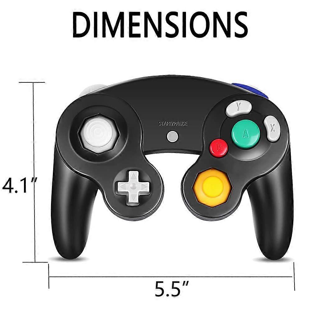Premium dual shock gamecube controller gamepad for nintendo wii gc ngc ...