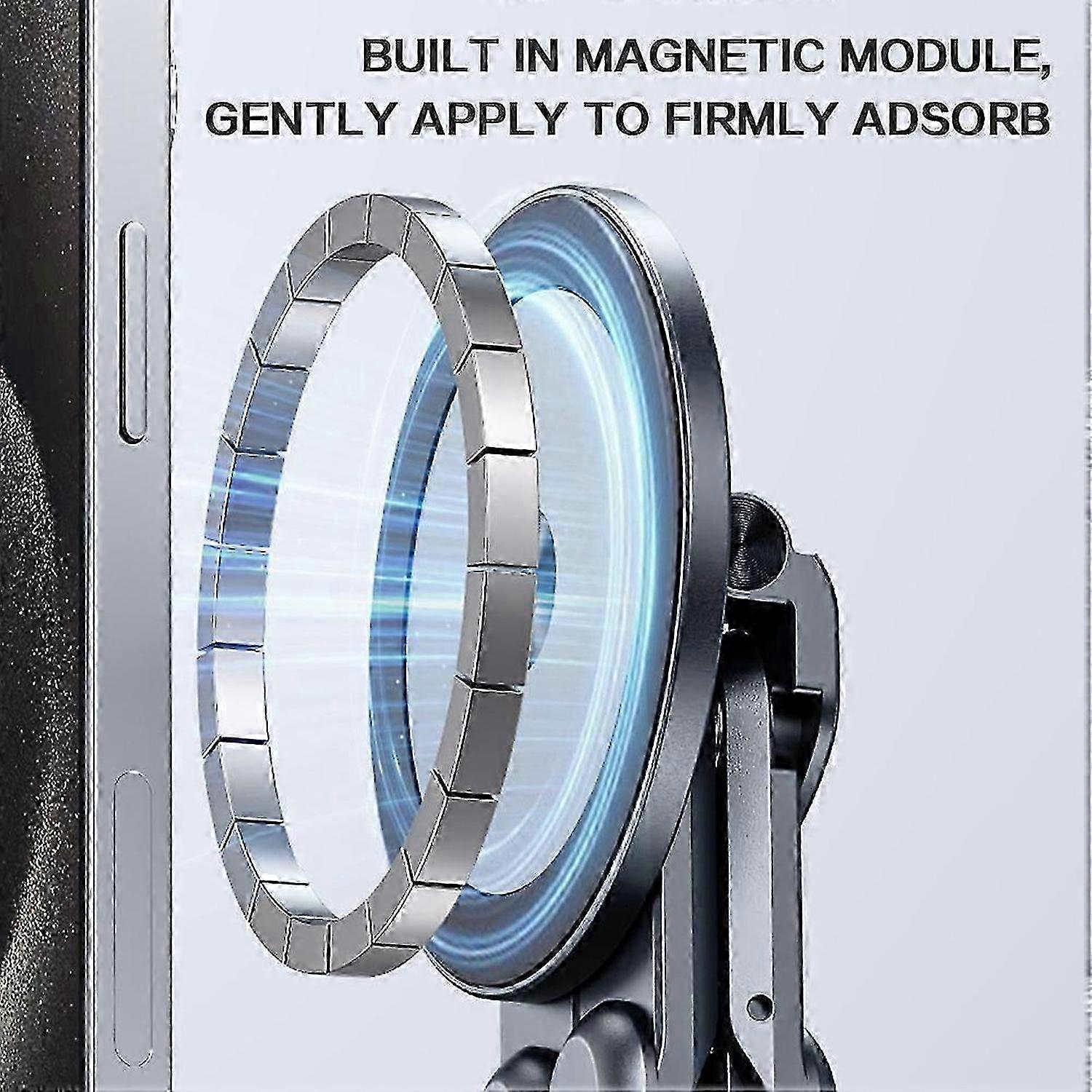 Portable Magnetic Phone Holder For Laptops Strong Magnetic Hold Secure ...
