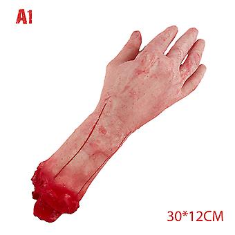Scary Arm Hand Cut Off Bloody Fake Latex Life Size Arm Hand Scary ...