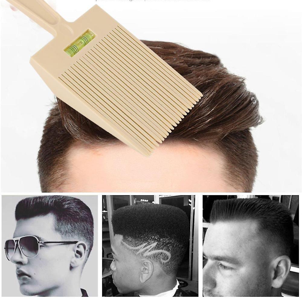 Flat Top Guide Comb With Liquid Bubble Level Flattop Hair Flattopper ...