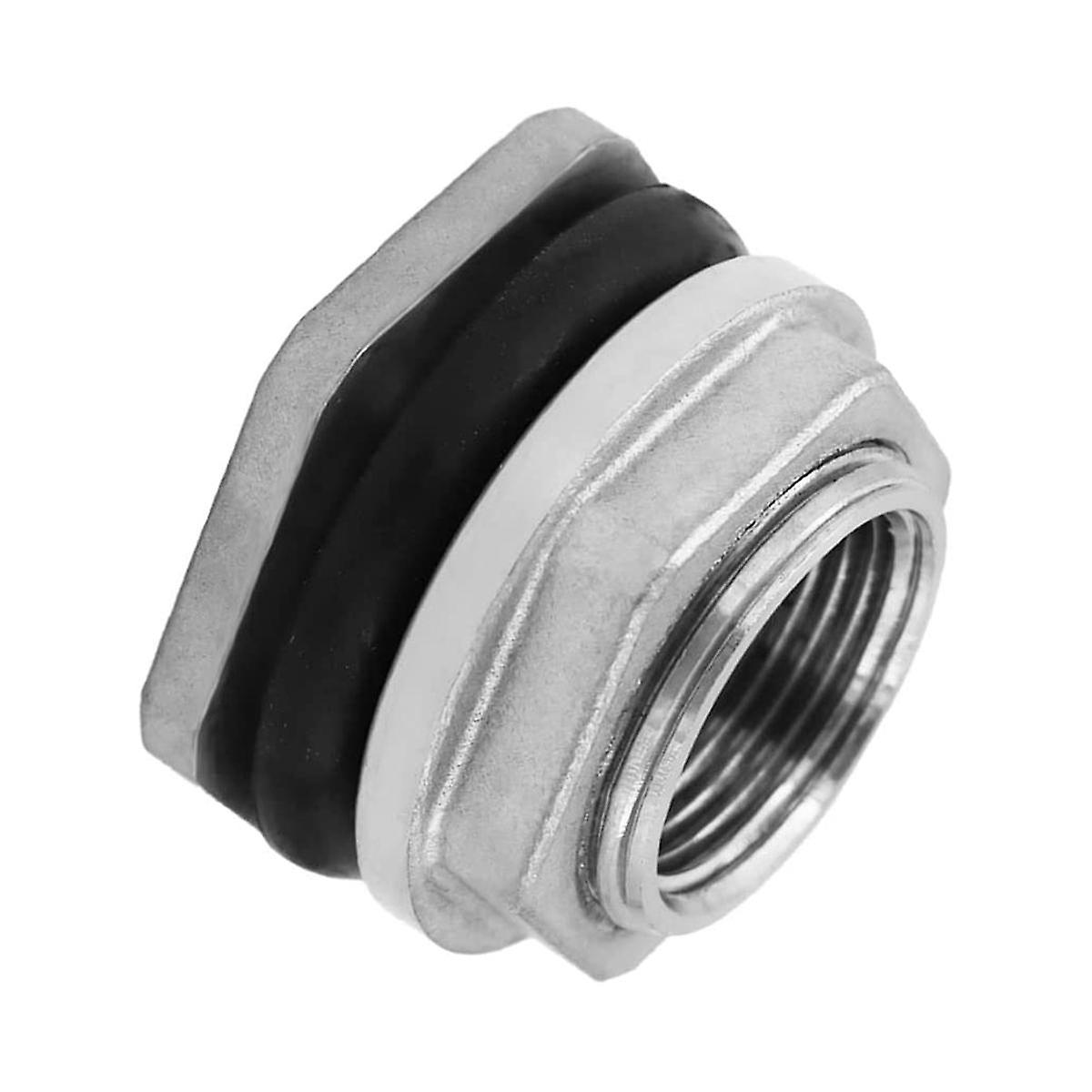 2inch Water Tank Connector Sus304 Stainless Steel Thru-bulk Fitting ...