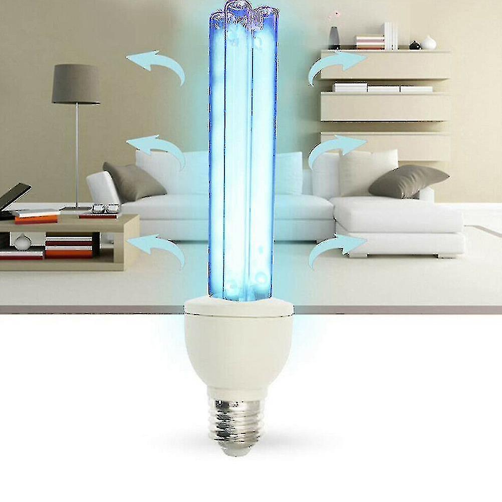 E27 Ultraviolet Uv Light Tube Bulb Disinfection Lamp Germicidal Lamp Bulb 15w Ozone Uv Lamp 220v ...