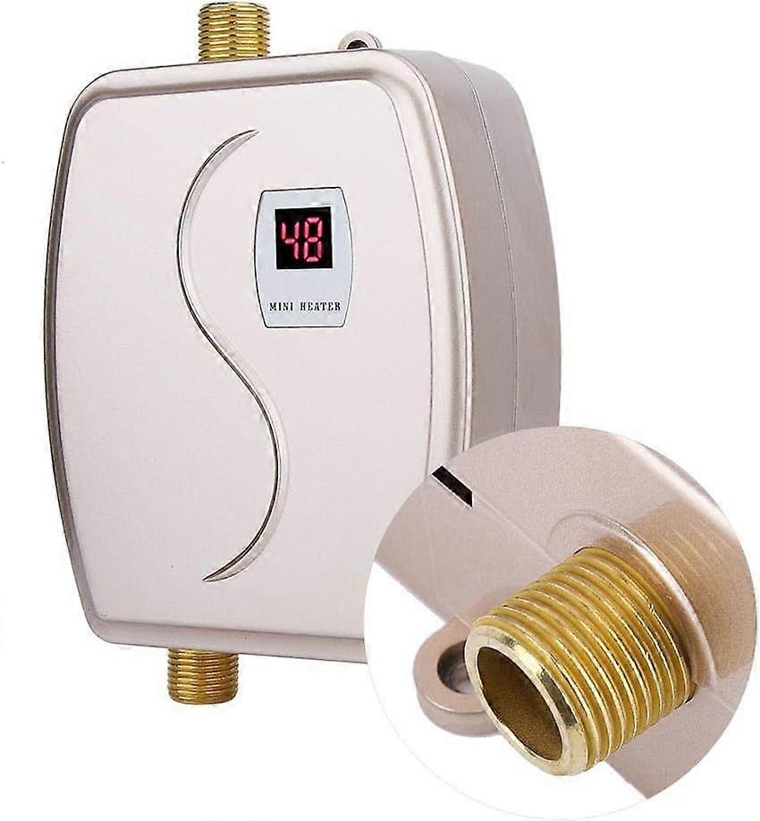 Electric Instant Water Heater, 220V 3800W Mini Instant Water Heater ...