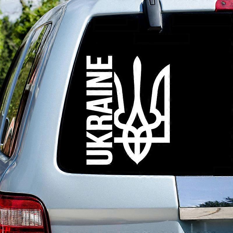 Die-cut Vinyl Decal Ukraine Car Sticker Waterproof Auto Decors On Car ...