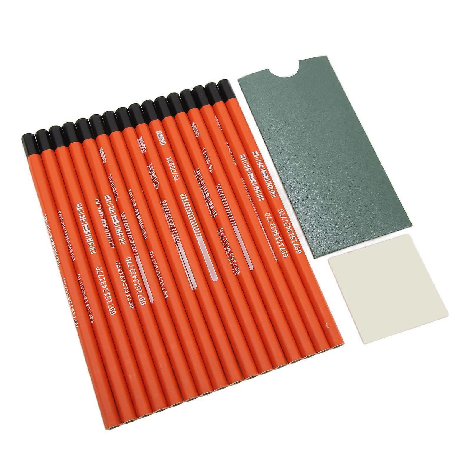 16pcs Professional Charcoal Pencils Multipurpose Safe Artist Pencils ...