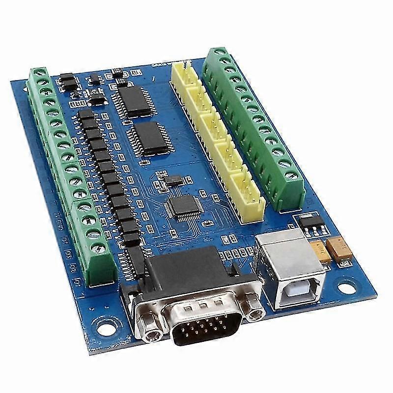 MACH3 USB CNC 5 Axis 100KHz 12-24V Linear Motion Control Card STB5100 Breakout Board | Fruugo UK
